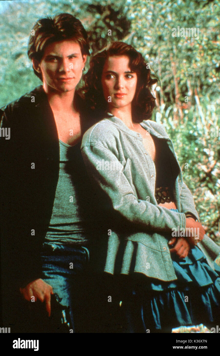HEATHERS CHRISTIAN SLATER, WINONA RYDER Date: 1989 Stock Photo - Alamy