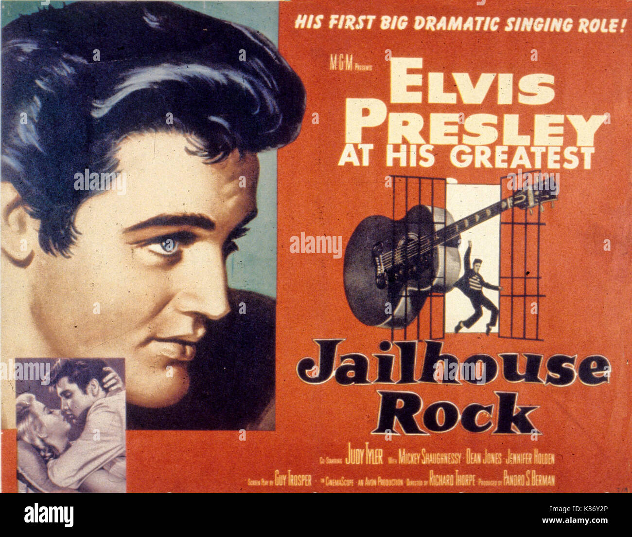 JAILHOUSE ROCK ELVIS PRESLEY JUDY TYLER JAILHOUSE ROCK ELVIS PRESLEY ...
