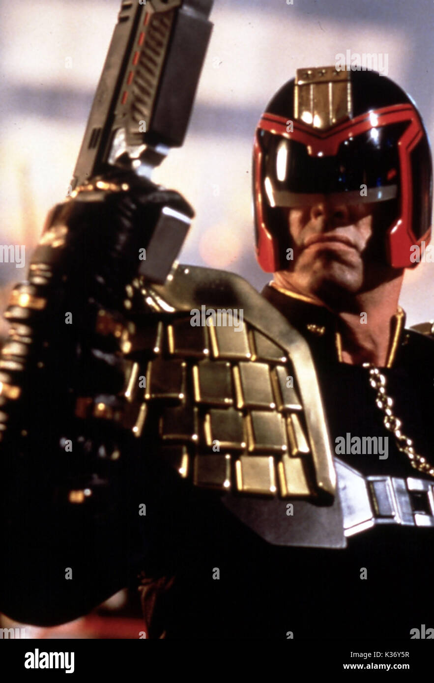 JUDGE DREDD SYLVESTER STALLONE picture from the Ronald Grant Archive JUDGE DREDD SYLVESTER ...