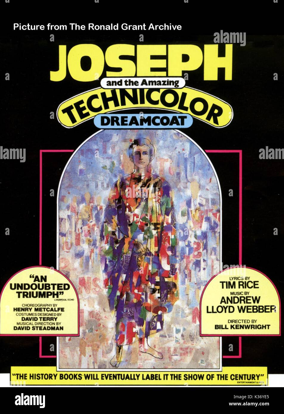 Joseph and the amazing technicolor dreamcoat hi-res stock photography ...