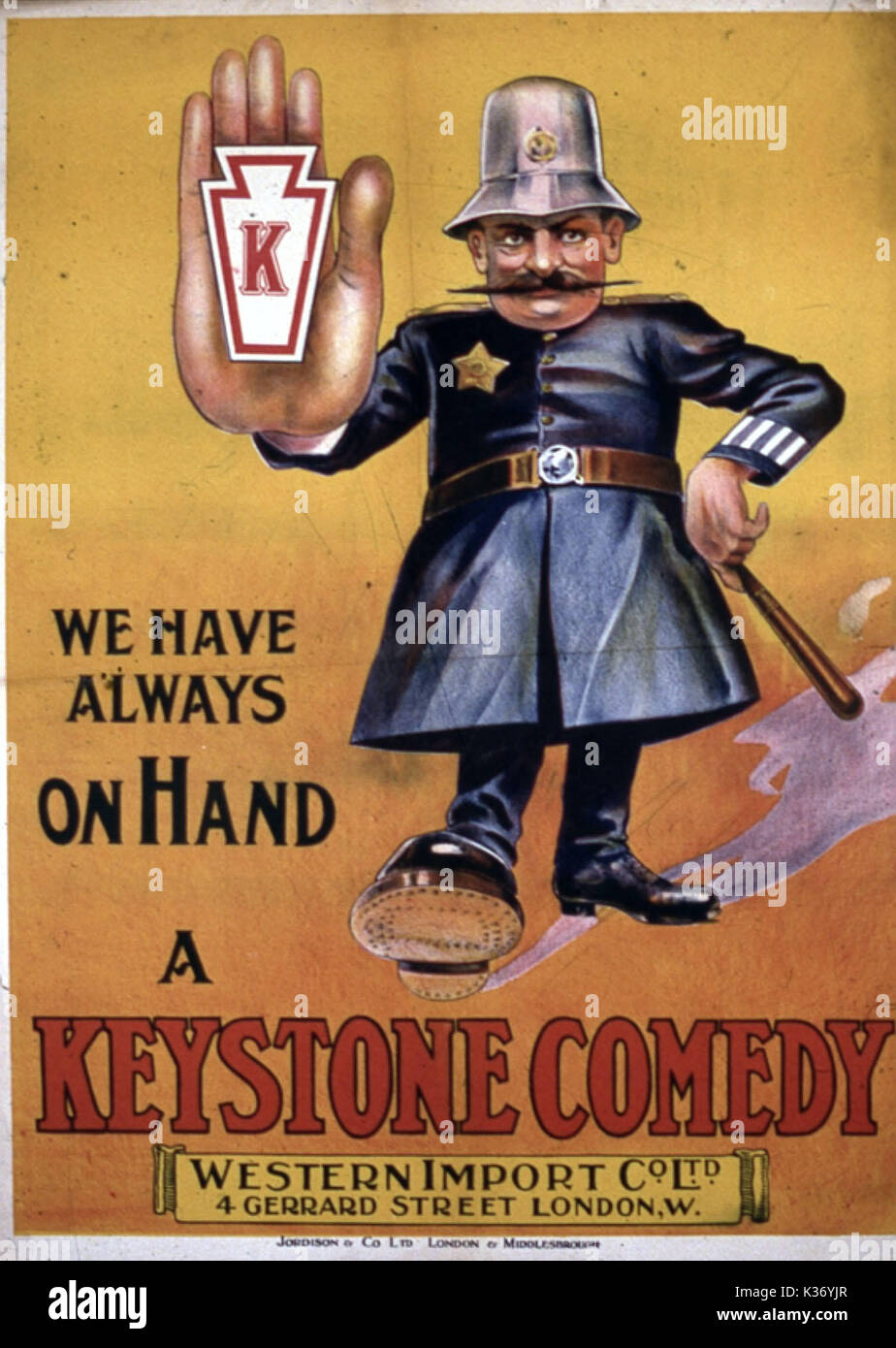 THE KEYSTONE KOPS Stock Photo - Alamy