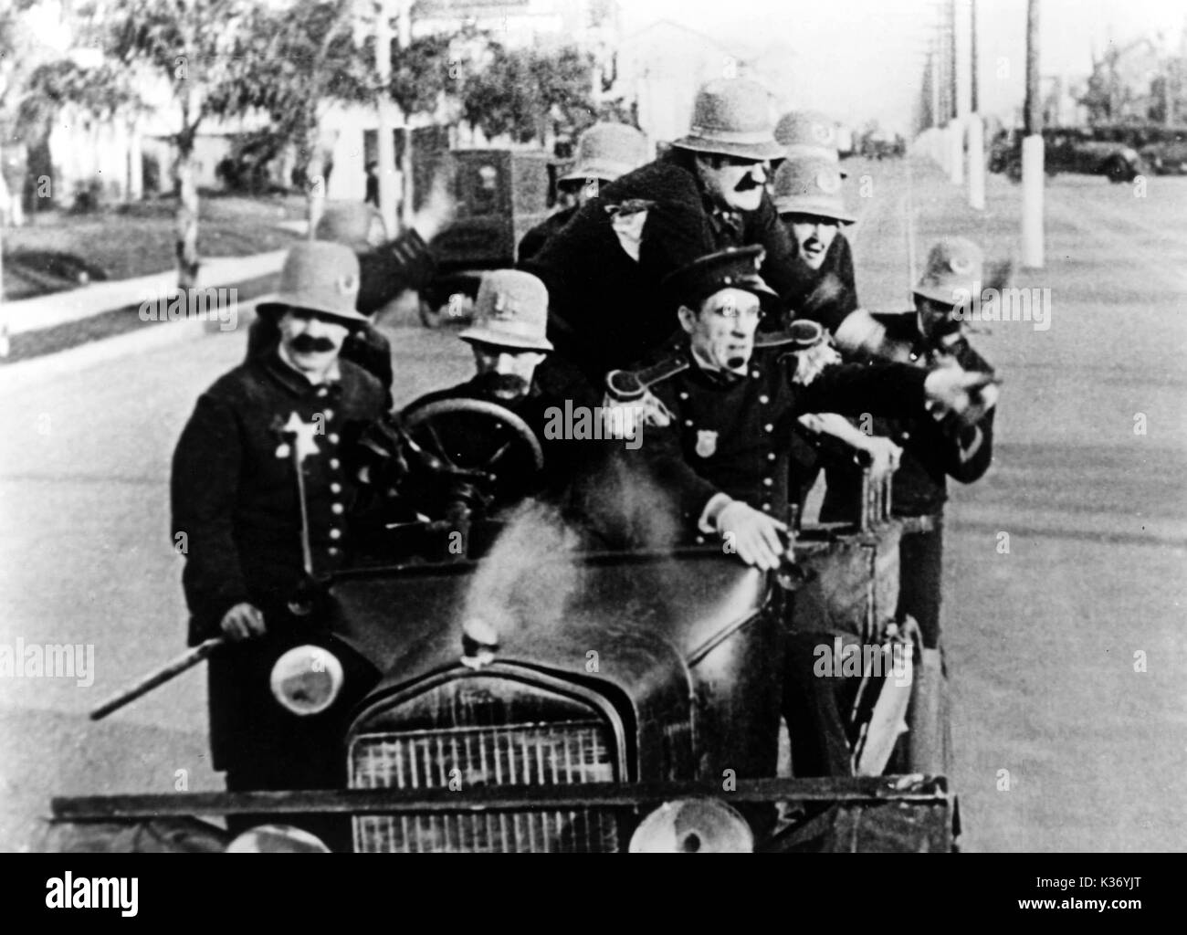 THE KEYSTONE KOPS Stock Photo - Alamy