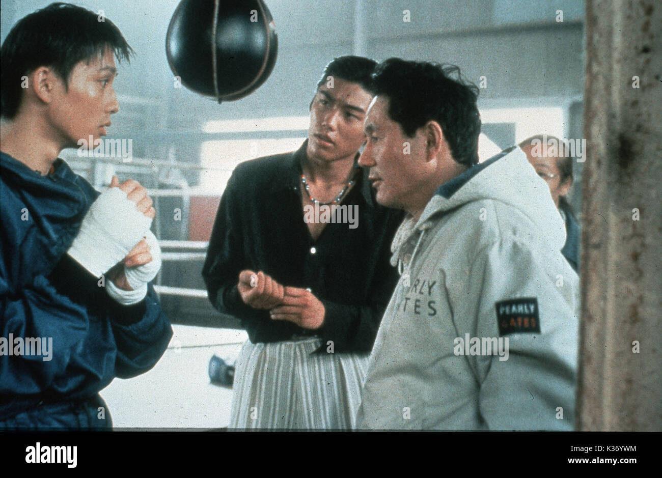 KIDS RETURN DIRECTOR, TAKESHI KITANO, RIGHT Date: 1996 Stock Photo - Alamy