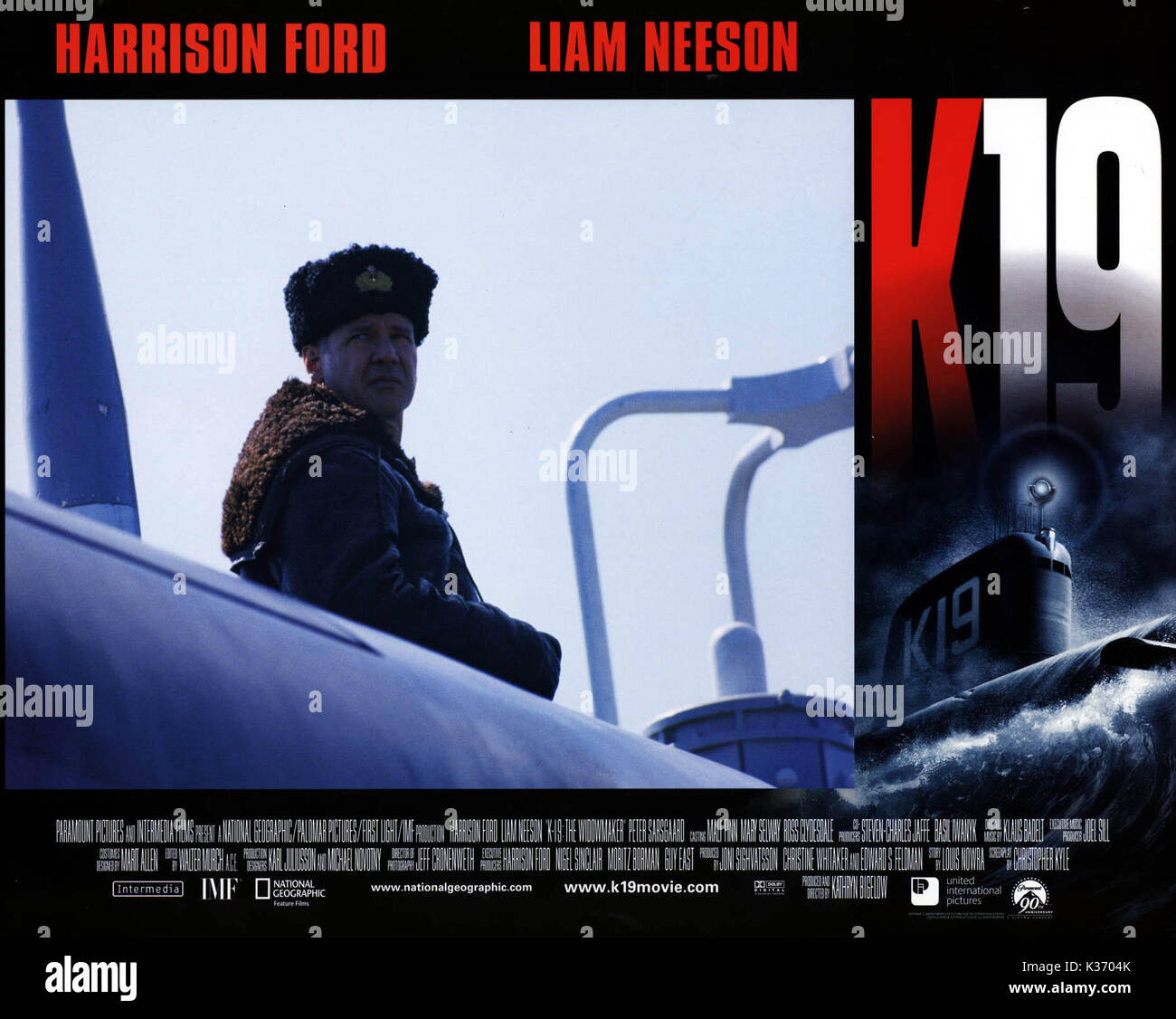 K-19: THE WIDOWMAKER Harrison Ford piicture from the Ronald Grant ...