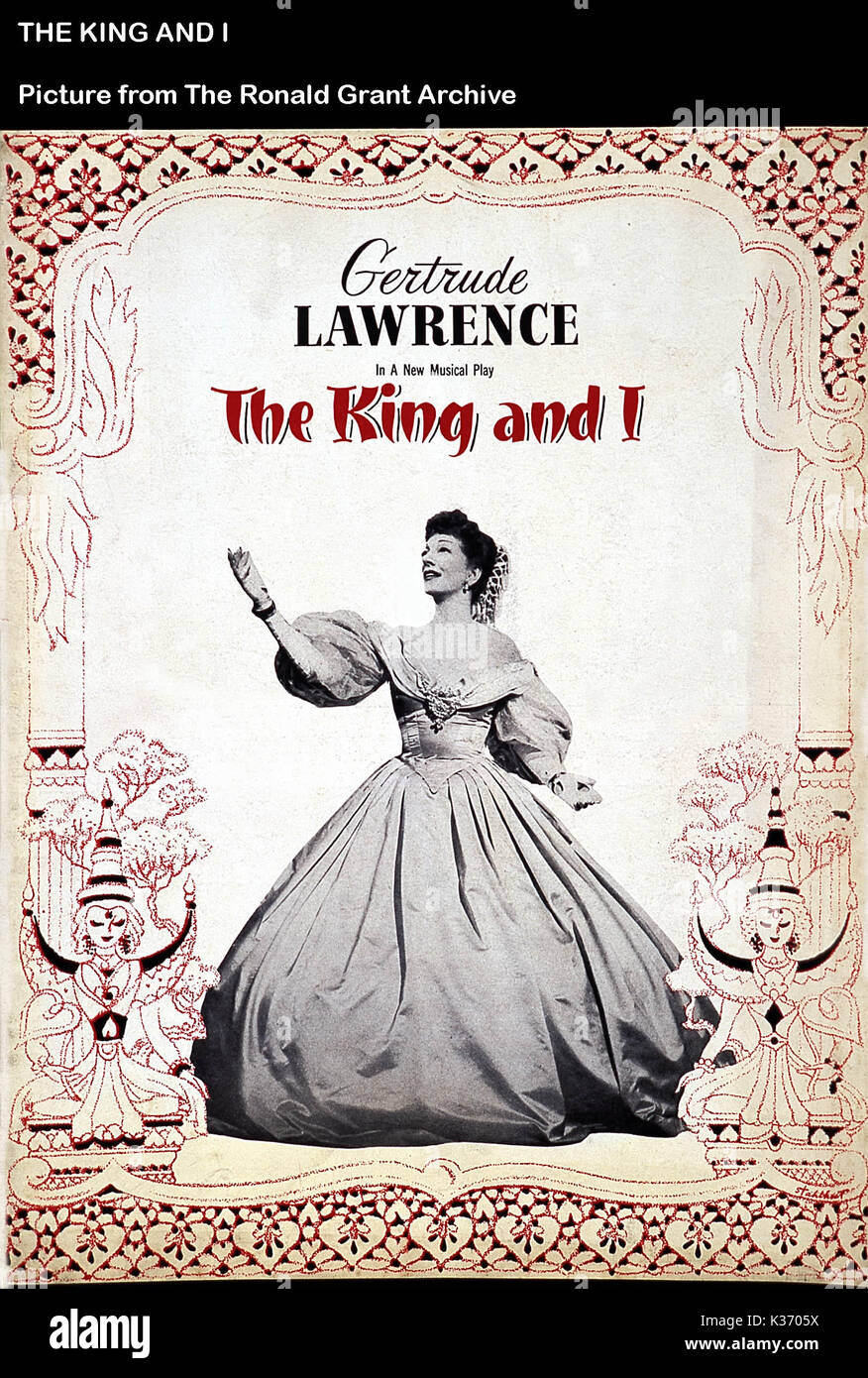 THE KING AND I Stock Photo - Alamy