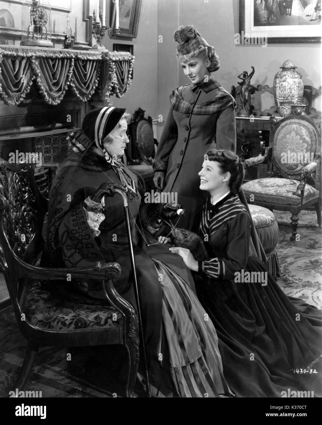 LITTLE WOMEN MGM L-R: LUCILE WATSON, ELIZABETH TAYLOR, JUNE ALLYSON ...