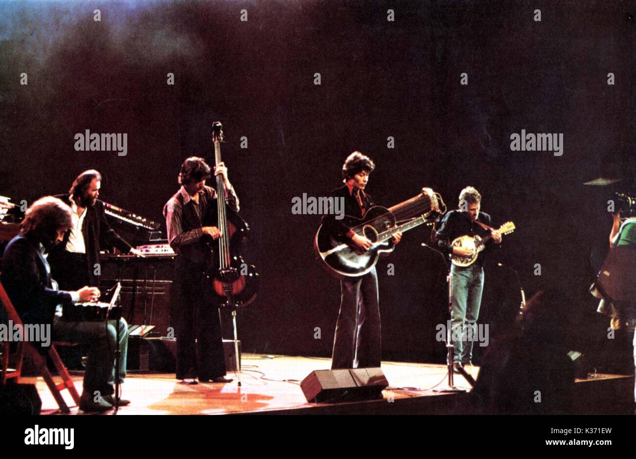 THE LAST WALTZ The Band: l-r: RICHARD MANUEL, GARTH HUDSON, RICK DANKO ...