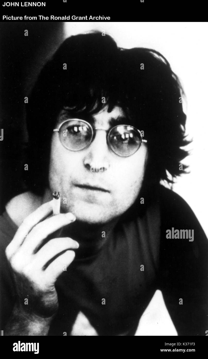 John lennon Black and White Stock Photos & Images - Alamy