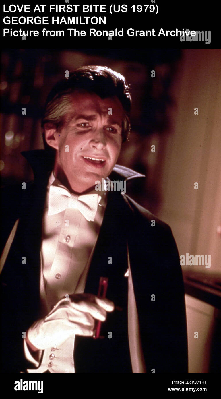 LOVE AT FIRST BITE GEORGE HAMILTON Date: 1979 Stock Photo - Alamy