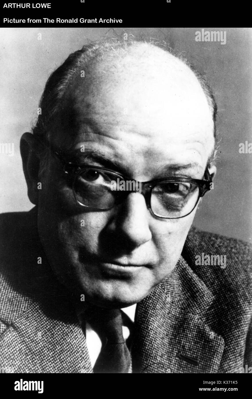 Arthur lowe Black and White Stock Photos & Images - Alamy