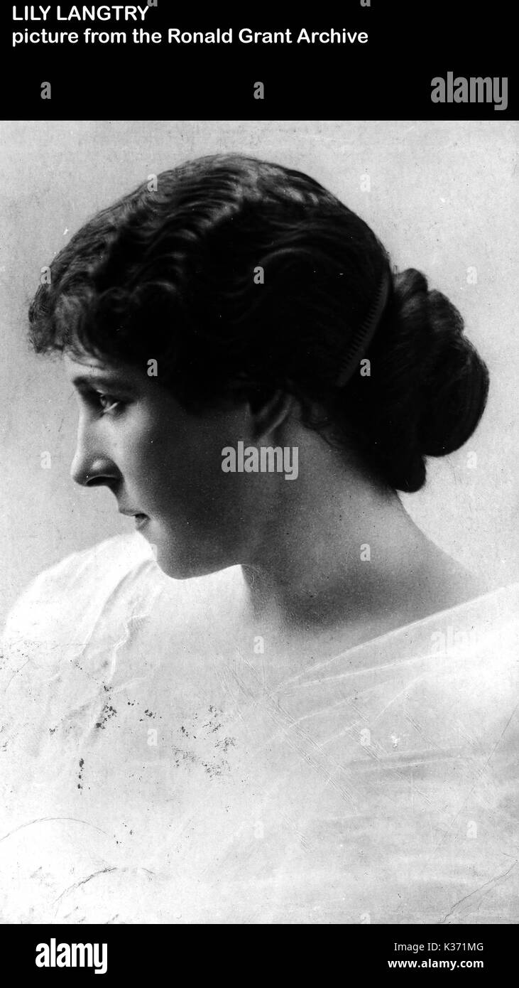 Lily langtry hi-res stock photography and images - Alamy