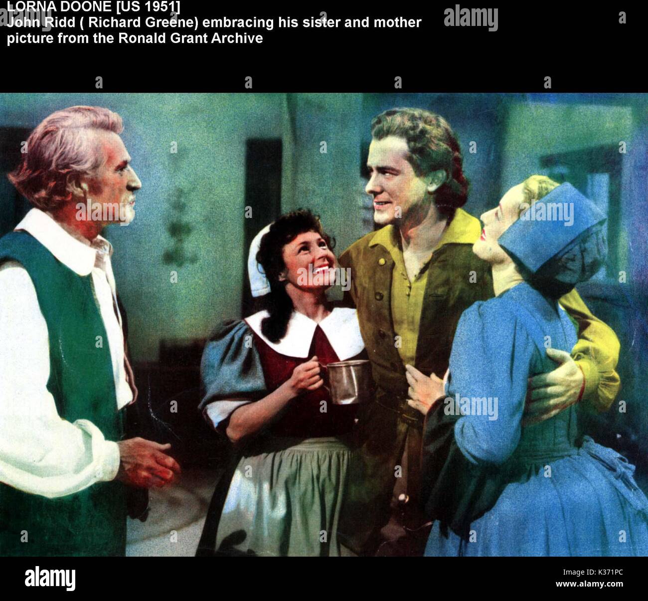 LORNA DOONE RICHARD GREENE Date: 1951 Stock Photo - Alamy