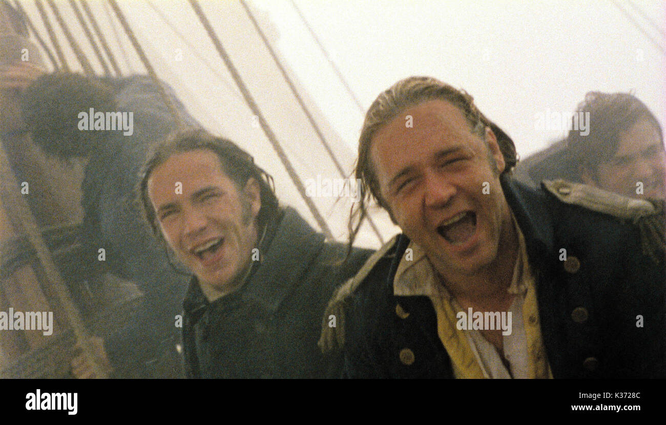 MASTER AND COMMANDER [US 2003] JAMES D'ARCY AND RUSSELL CROWE PHOTO ...