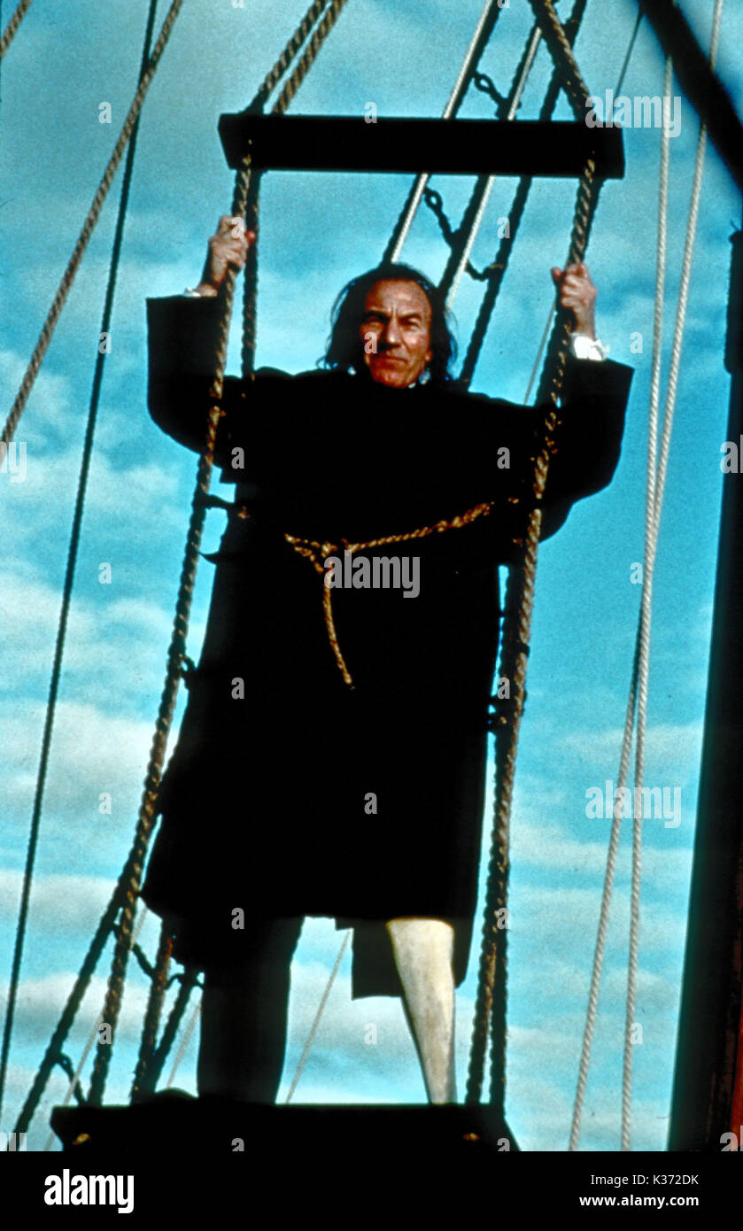 MOBY DICK PATRICK STEWART as Captain Ahab Date: 1998 Stock Photo - Alamy