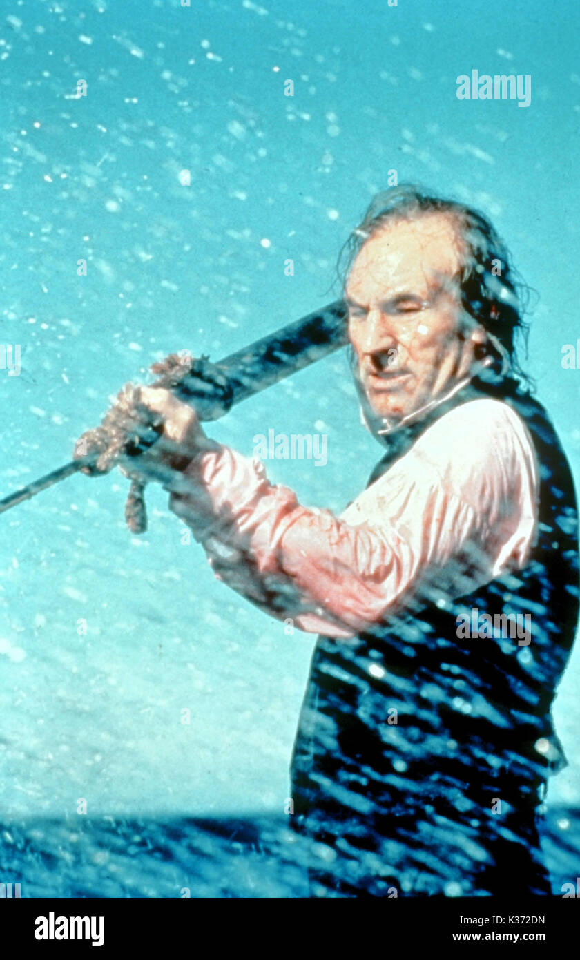 MOBY DICK PATRICK STEWART as Captain Ahab Date: 1998 Stock Photo - Alamy