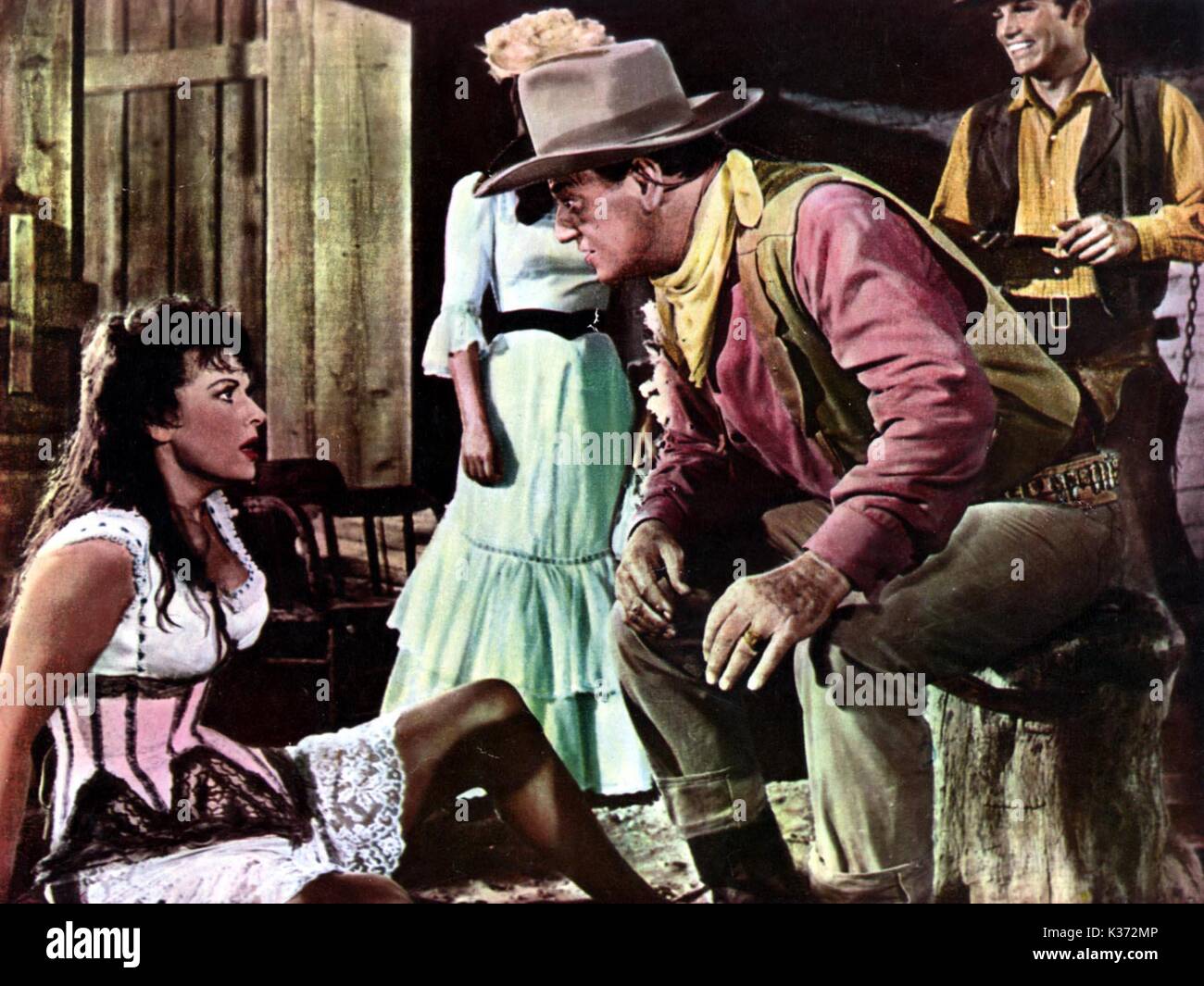 John wayne maureen ohara mclintock hi-res stock photography and images - Alamy