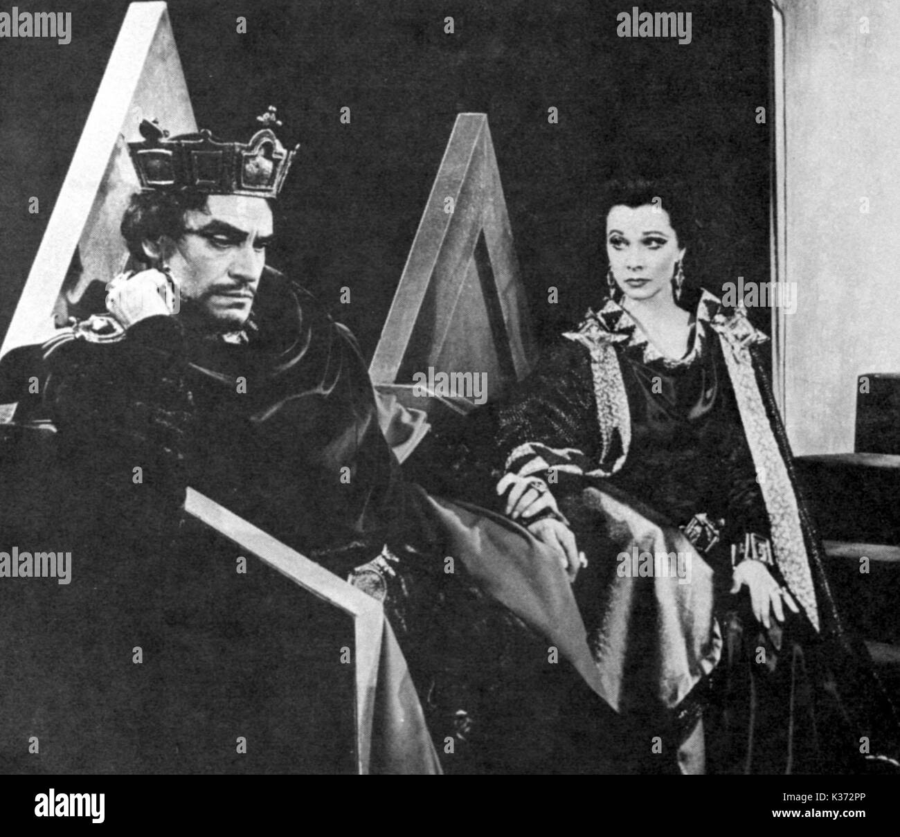 MACBETH RSC, STRATFORD UPON AVON, 1955 LAURENCE OLIVIER, VIVIEN LEIGH ...