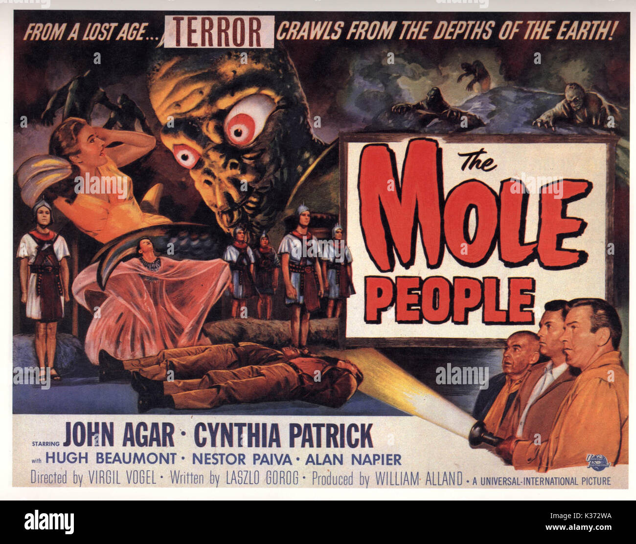 THE MOLE PEOPLE Date: 1956 Stock Photo - Alamy