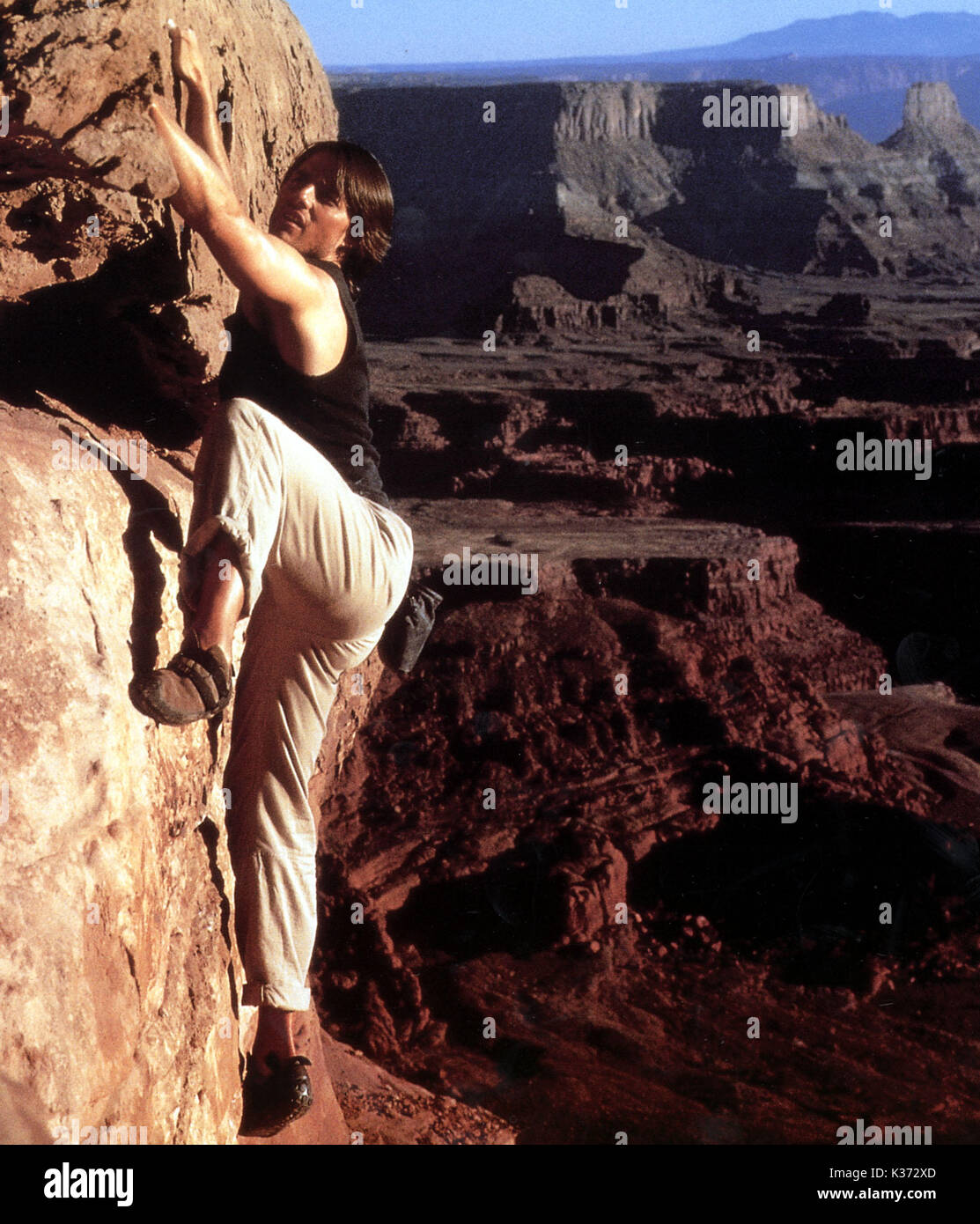 Tom Cruise Mission Impossible 2 Rock Climbing