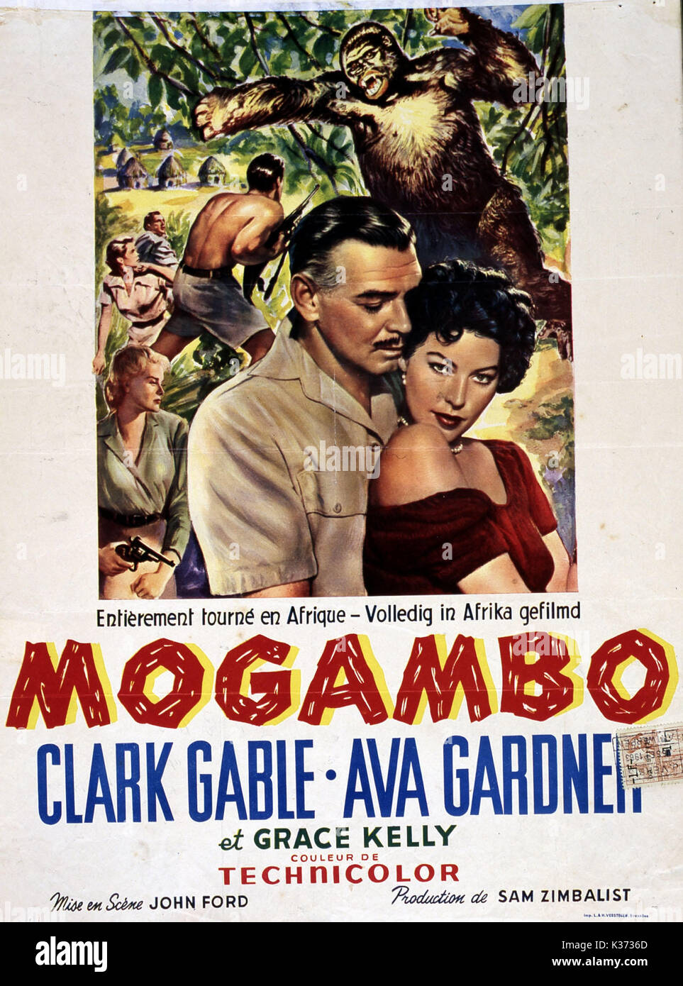 MOGAMBO Date: 1953 Stock Photo - Alamy