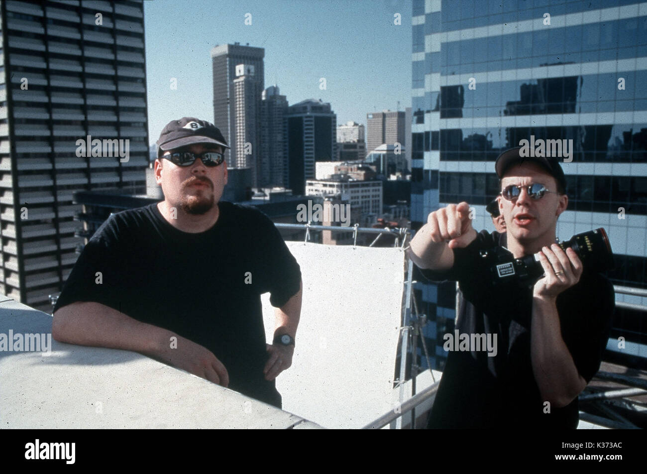 THE MATRIX DIRECTORS, ANDY AND LARRY WACHOWSKI Date: 1999 Stock Photo ...