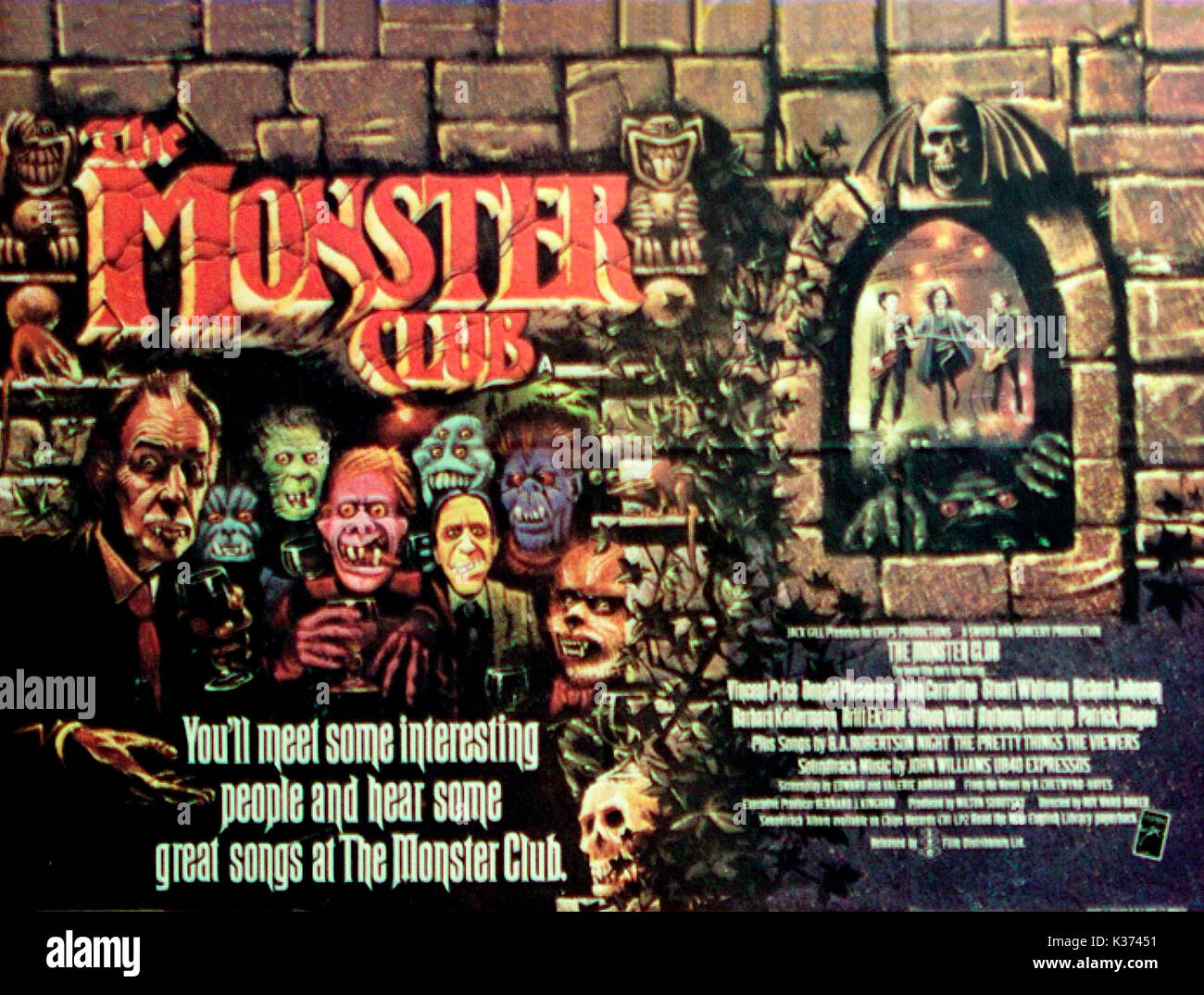 THE MONSTER CLUB Date: 1980 Stock Photo - Alamy