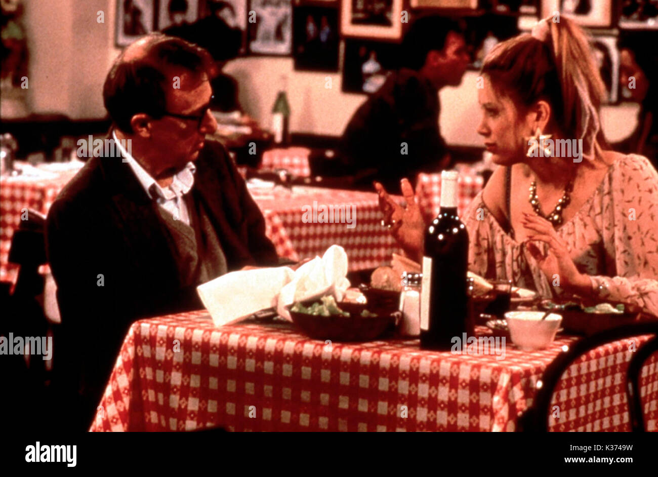 MIGHTY APHRODITE WOODY ALLEN, MIRA SORVINO Date: 1995 Stock Photo - Alamy