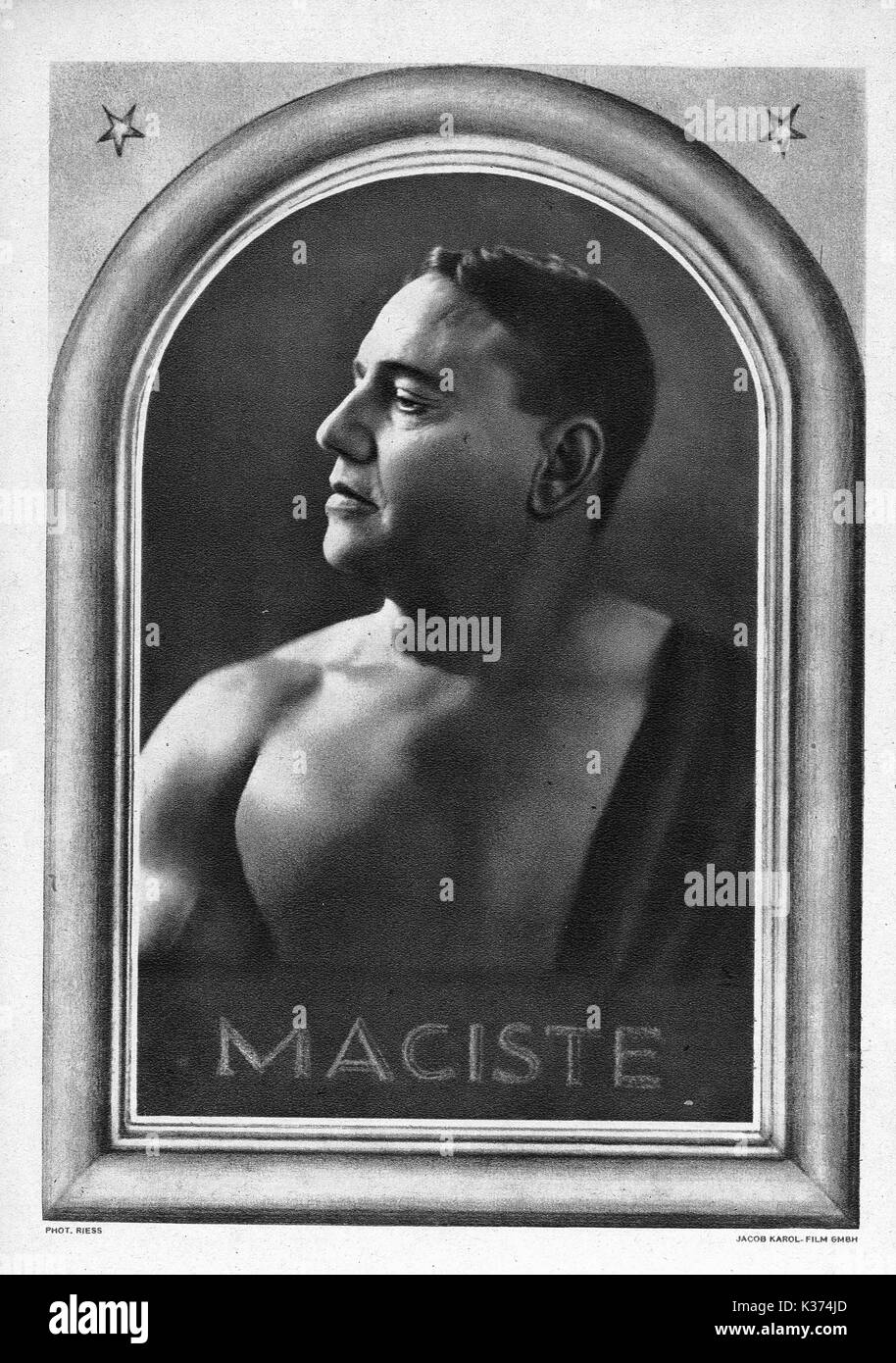 Maciste hi-res stock photography and images - Alamy