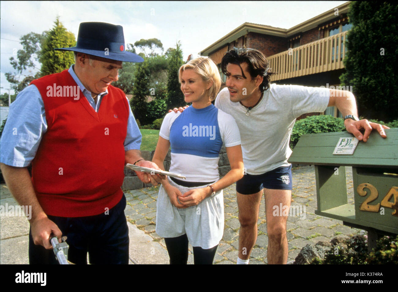 NEIGHBOURS CREDIT: GRUNDY TELEVISION CLIVE JAMES, EMMA HARRISON ...