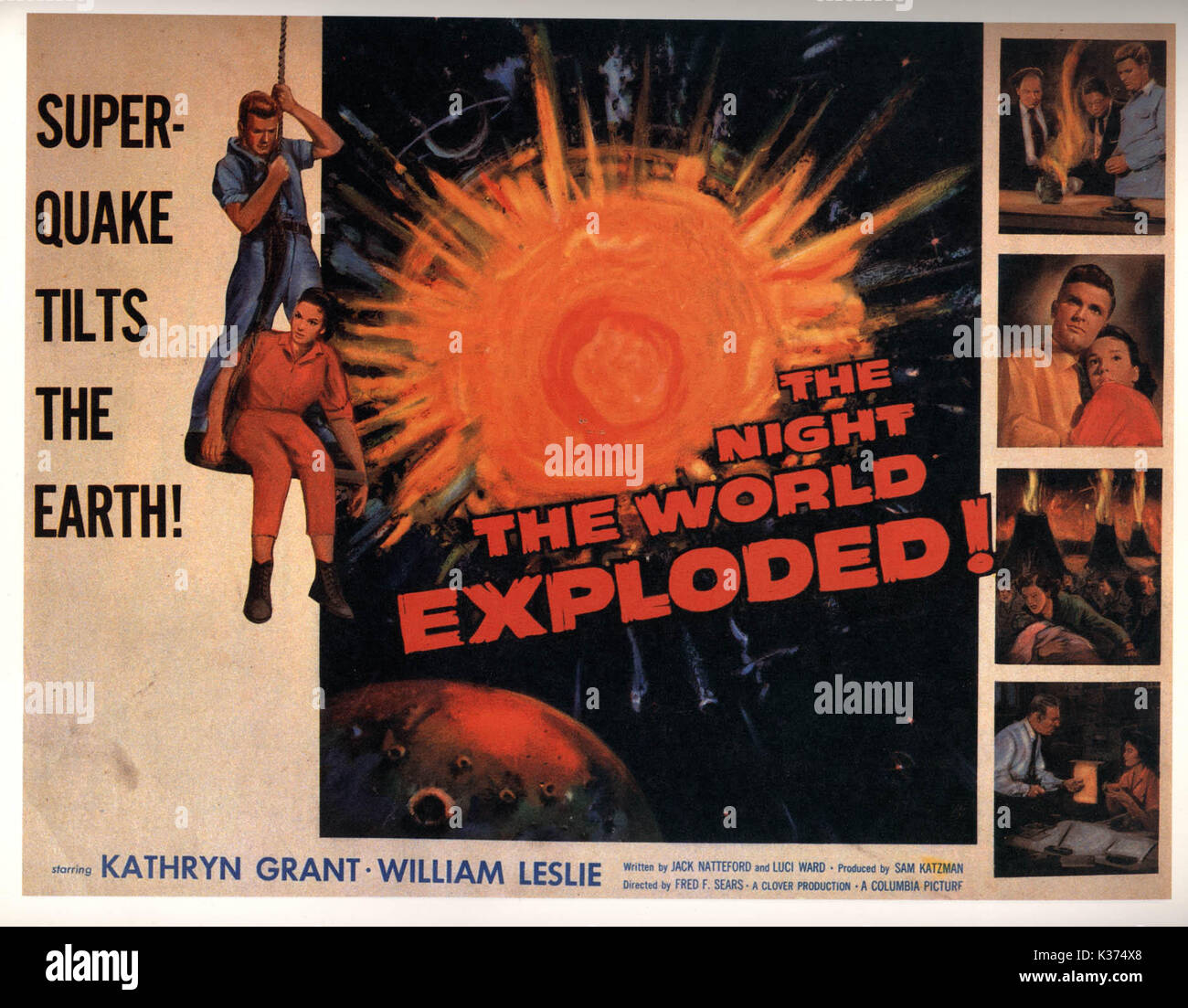 THE NIGHT THE WORLD EXPLODED POSTER FROM THE RONALD GRANT ARCHIVE Date ...