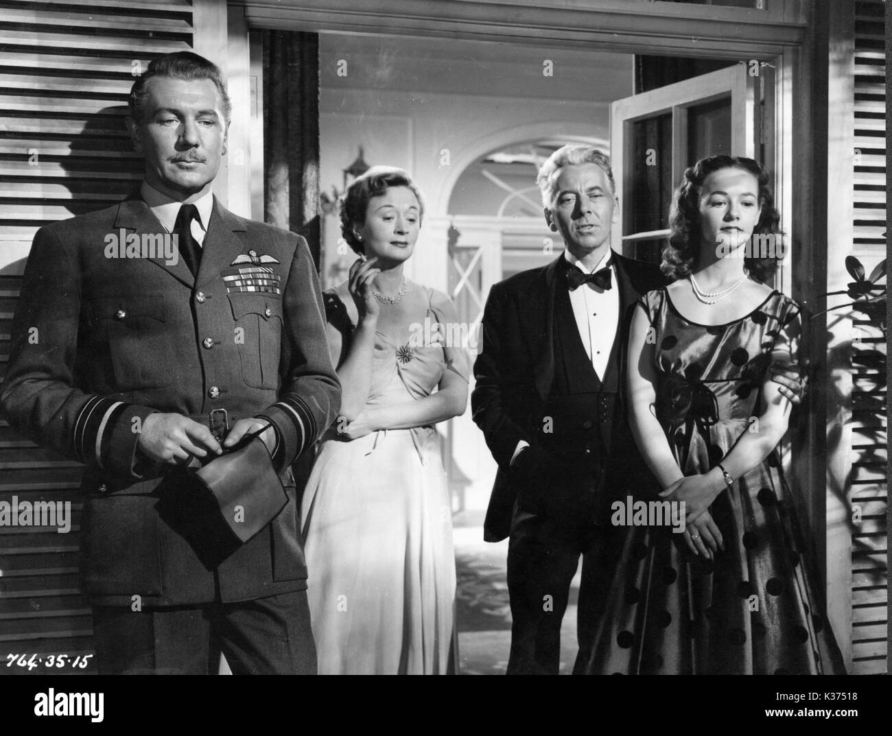 THE NIGHT MY NUMBER CAME UP L-R MICHAEL REDGRAVE, URSULA JEANS ...