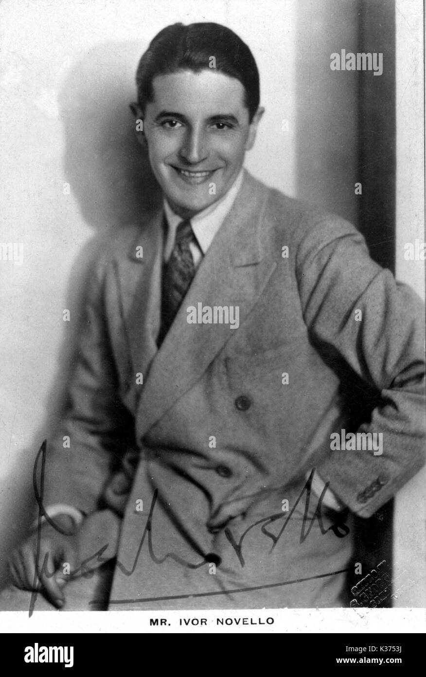Ivor novello Black and White Stock Photos & Images - Alamy