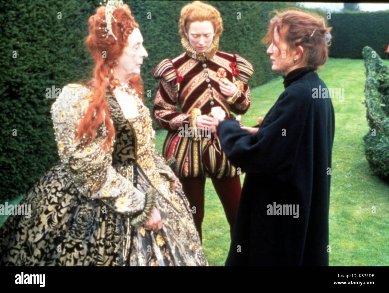 ORLANDO QUENTIN CRISP, TILDA SWINTON AND DIRECTOR SALLY POTTER Stock ...