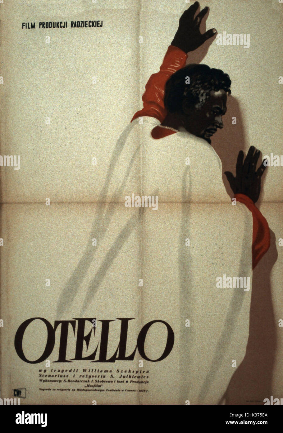 Othello poster hi-res stock photography and images - Alamy