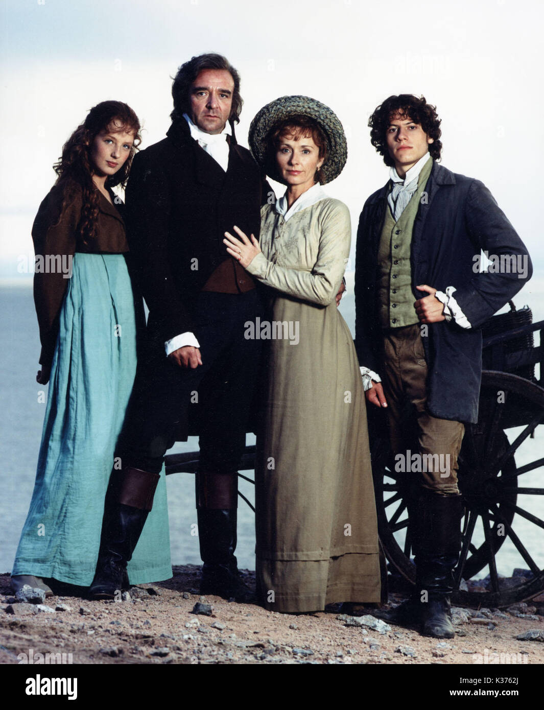 POLDARK L TO RO: KELLY REILLY, JOHN BOWE, MEL MARTIN, IOAN GRUFFUDD ...