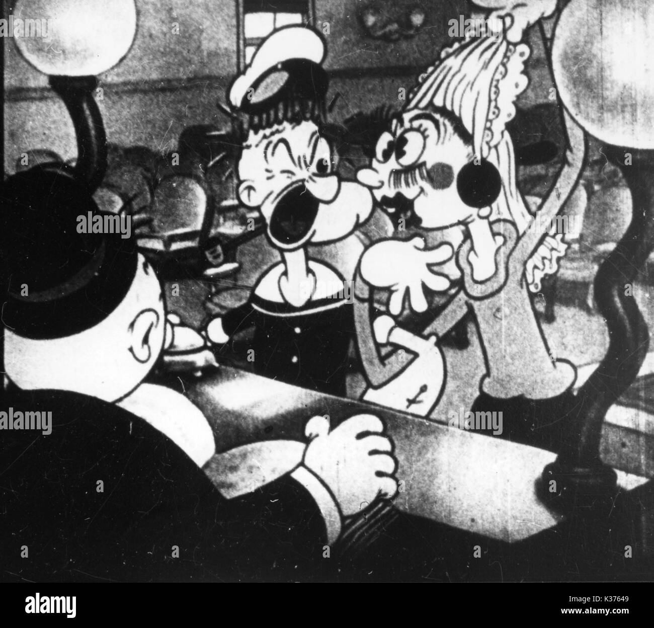 Popeye Black and White Stock Photos & Images - Alamy