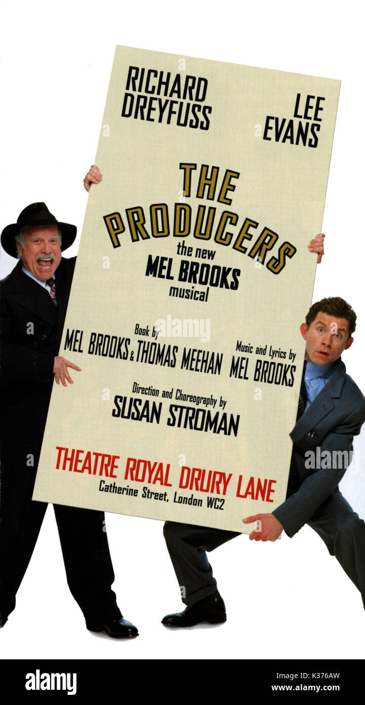 THE PRODUCERS RICHARD DREYFUSS, LEE EVANS Stock Photo - Alamy