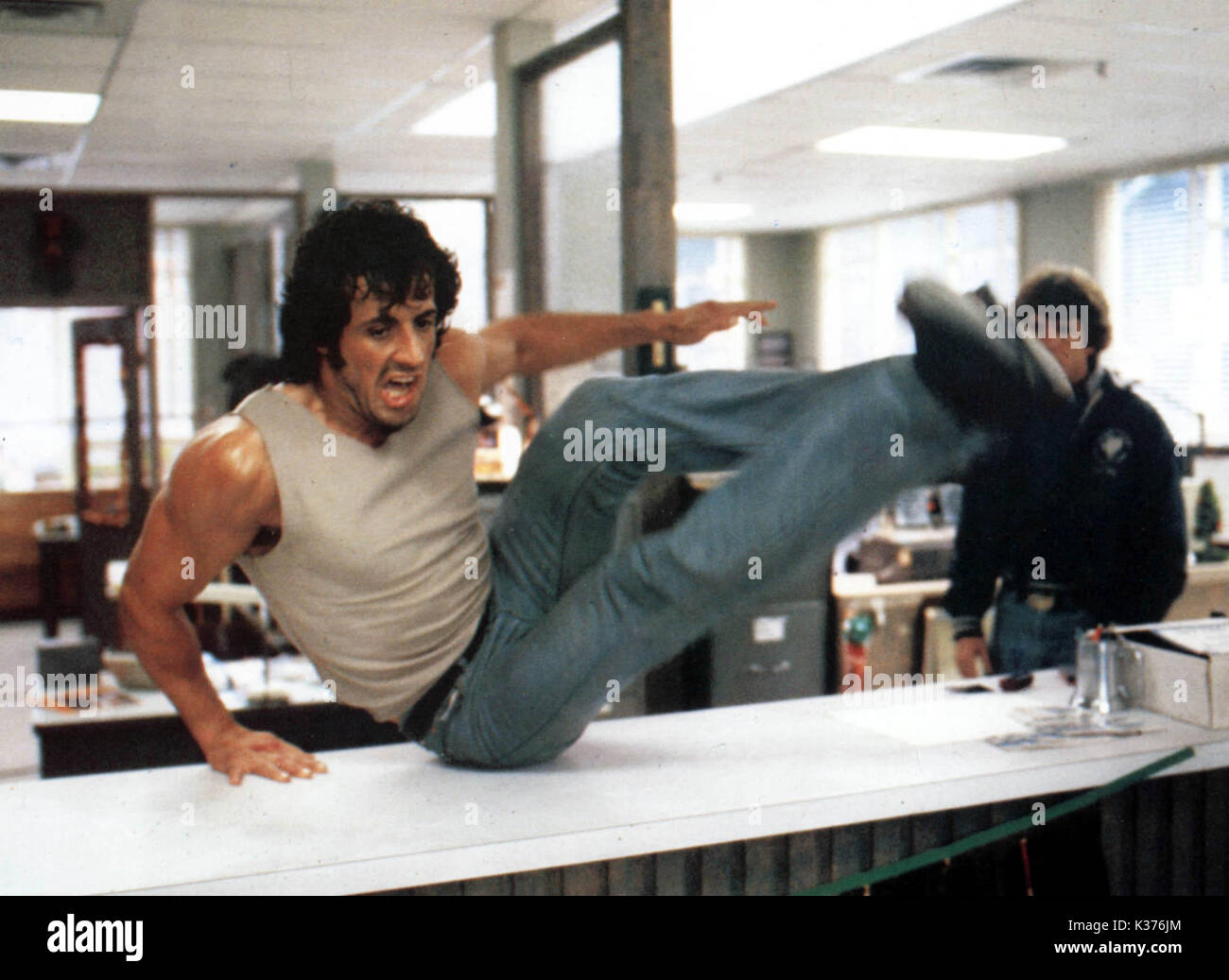 RAMBO: FIRST BLOOD SYLVESTER STALLONE Date: 1982 Stock Photo - Alamy