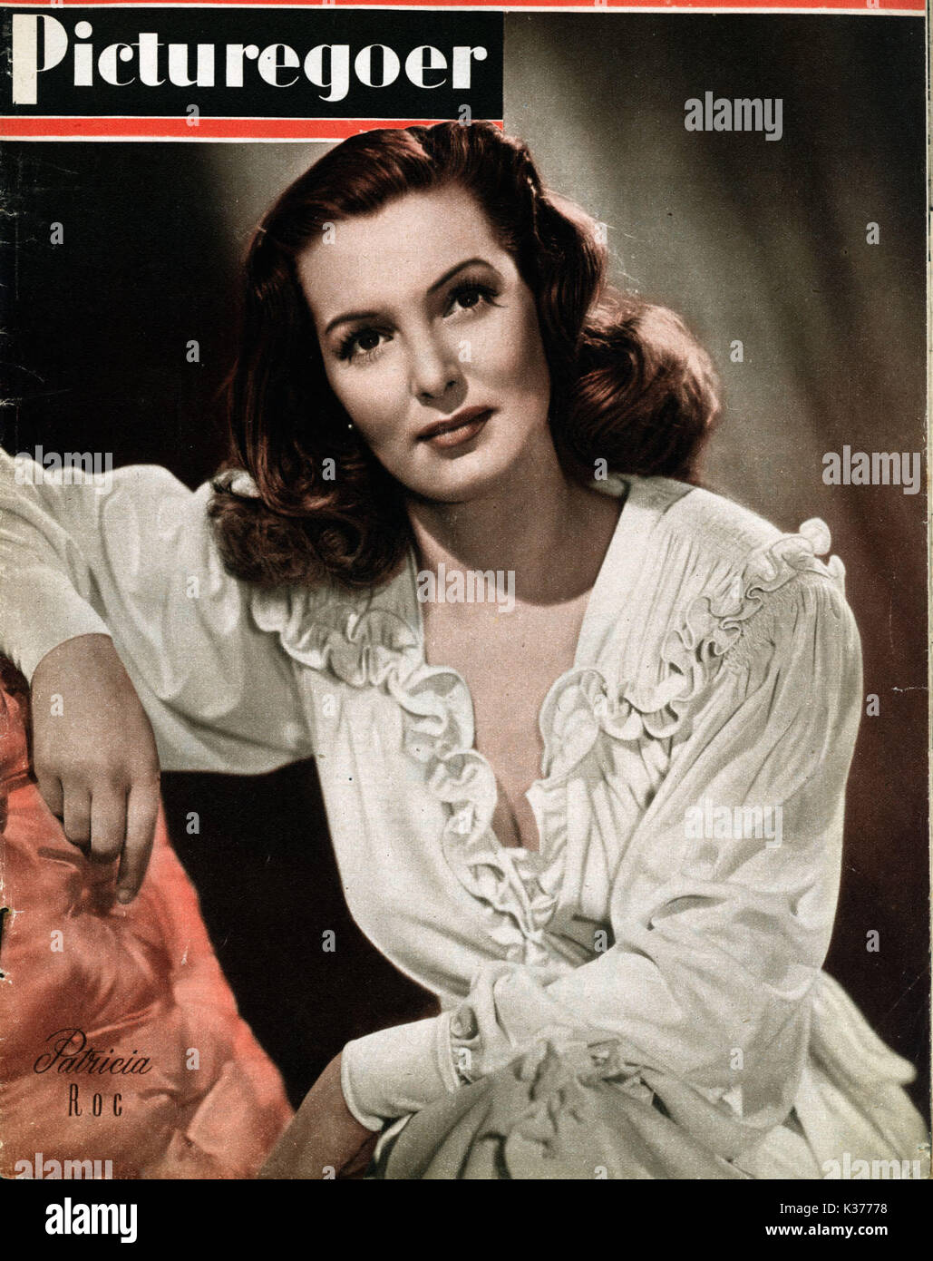 PATRICIA ROC ON THE COVER OF PICTUREGOER MAGAZINE JUNE 1947 FROM THE ...