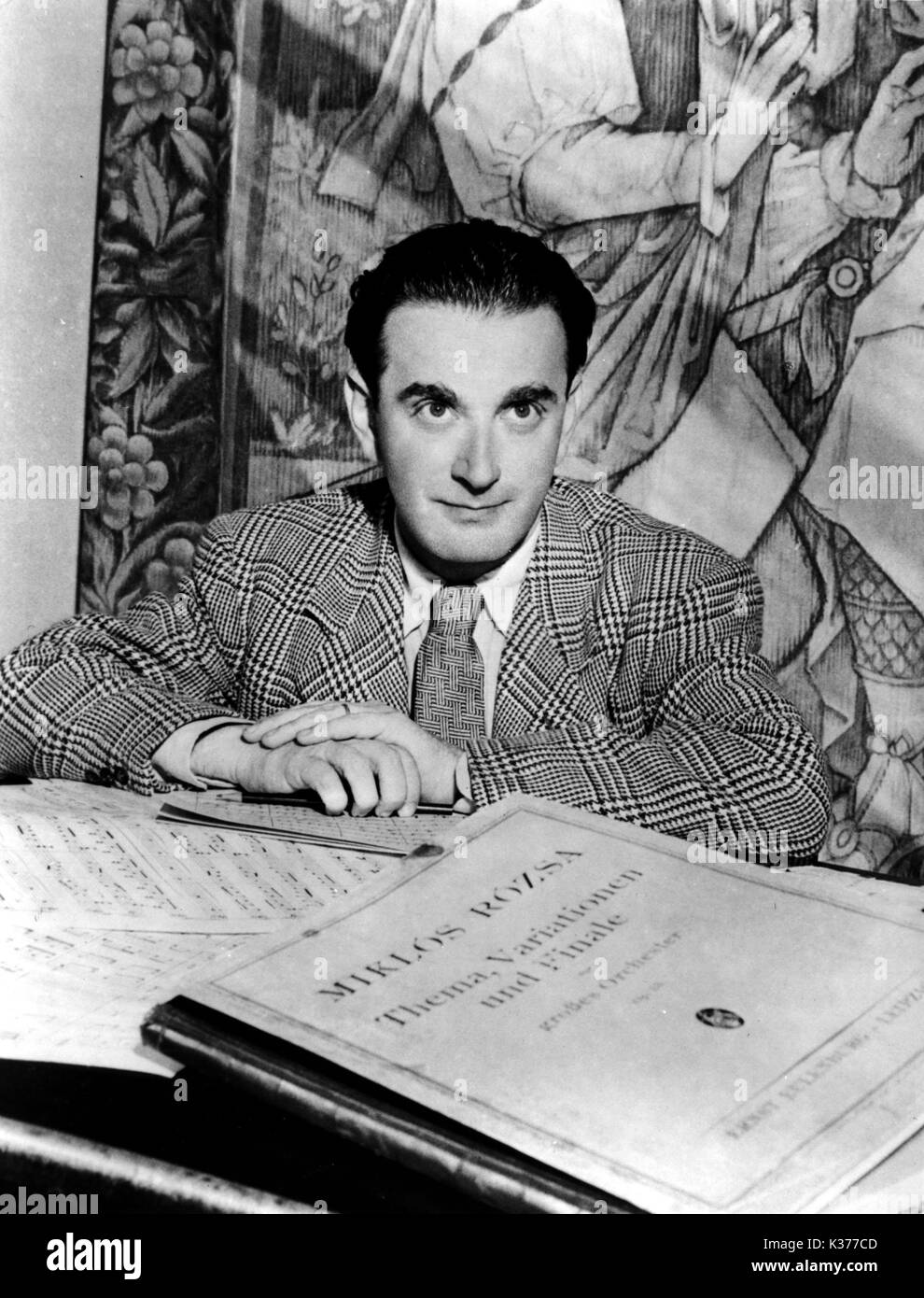 MIKLOS ROZSA - COMPOSER Stock Photo - Alamy