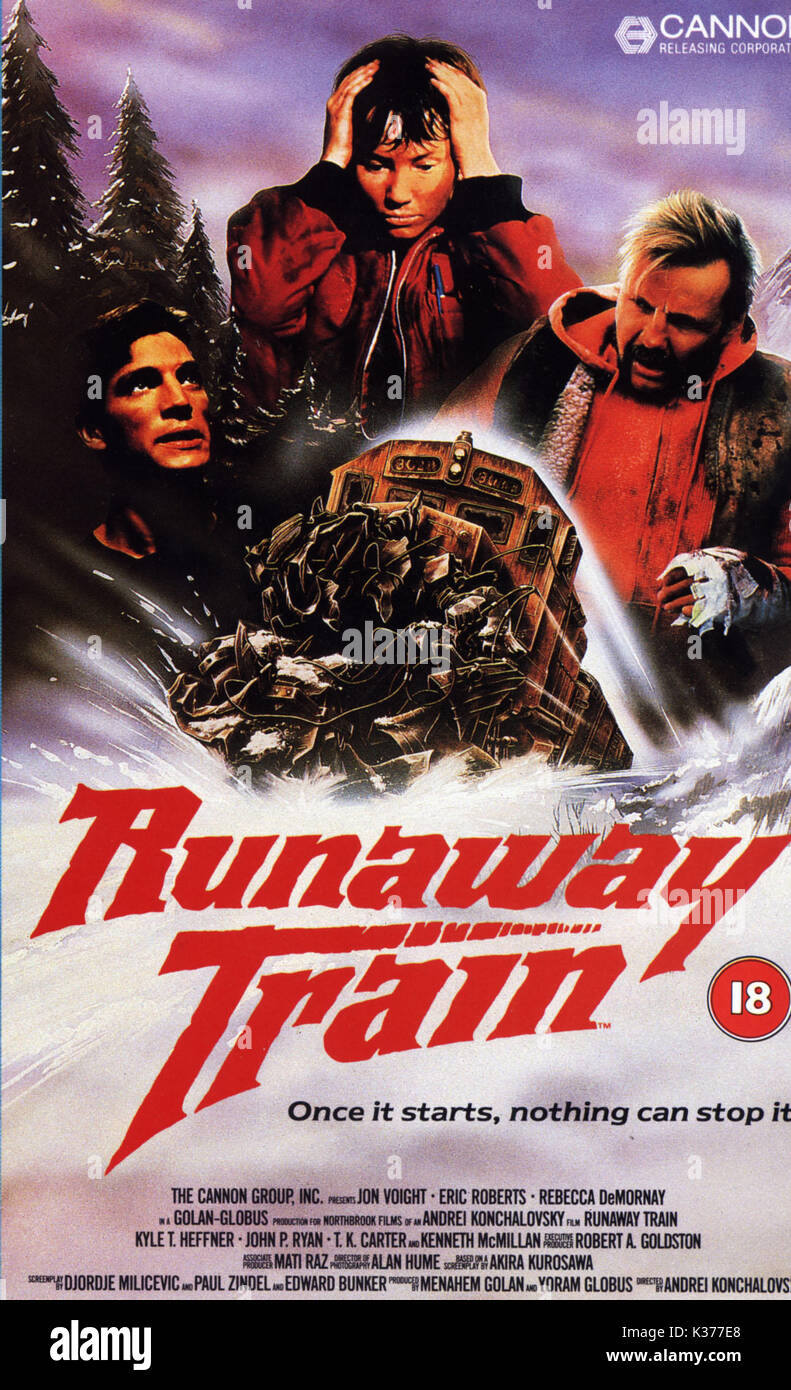 RUNAWAY TRAIN Date: 1986 Stock Photo - Alamy