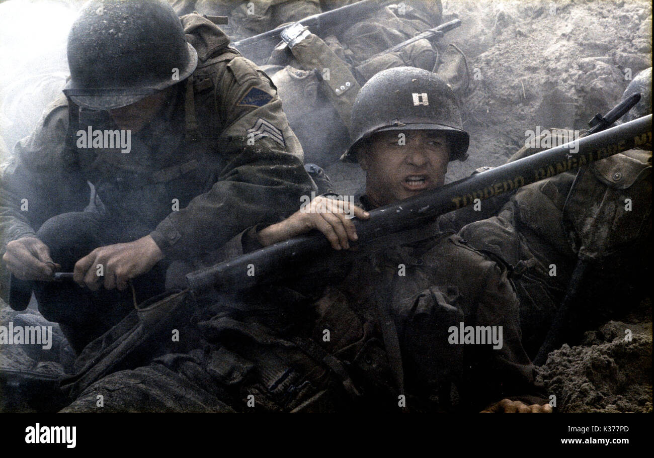 SAVING PRIVATE RYAN TOM HANKS Date: 1998 Stock Photo - Alamy