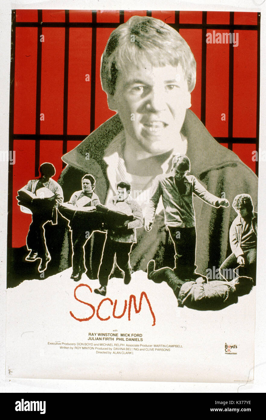 SCUM POSTER FROM THE RONALD GRANT ARCHIVE Date: 1979 Stock Photo - Alamy