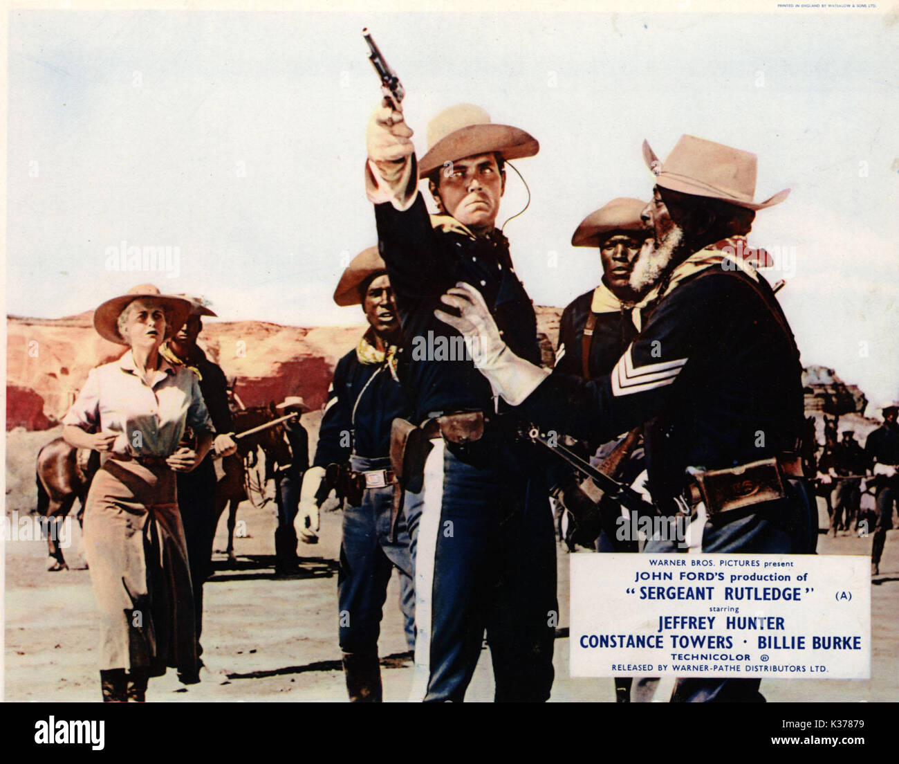SERGEANT RUTLEDGE JEFFREY HUNTER A WARNER BROS FILM Date: 1960 Stock ...