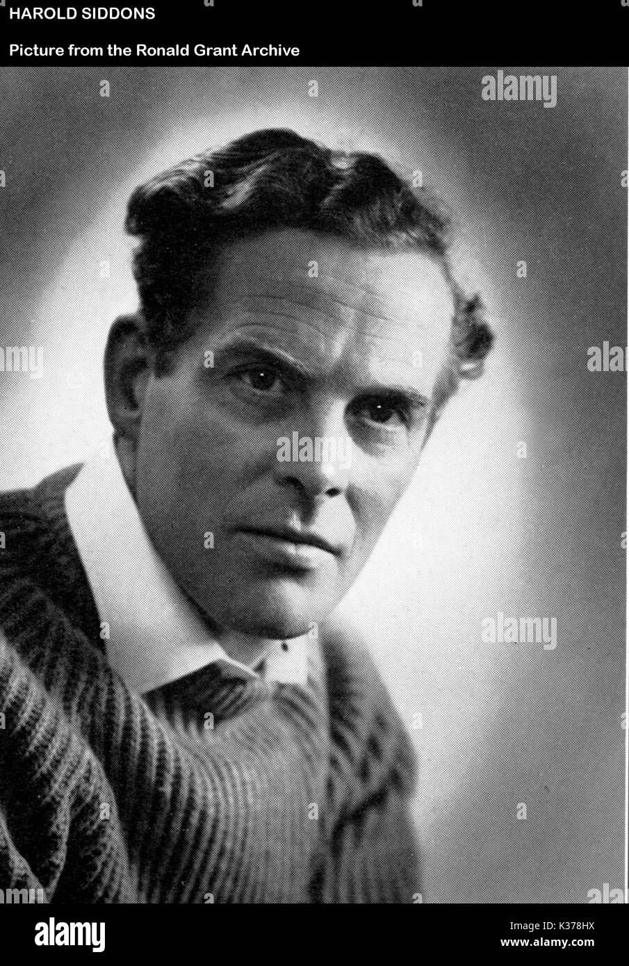 Harold siddons hi-res stock photography and images - Alamy