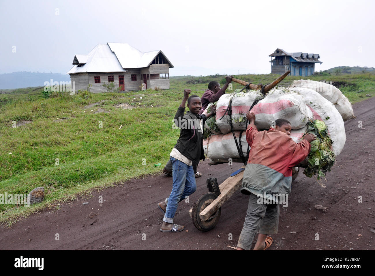 Democratic Republic of Congo, Daily life Stock Photo - Alamy
