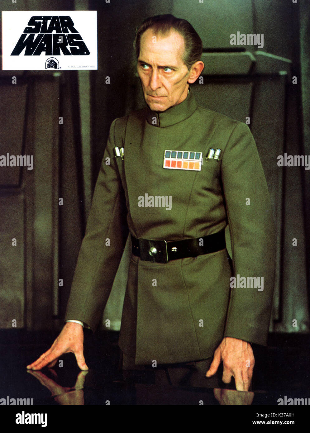 STAR WARS PETER CUSHING YOU MUST CREDIT: LUCASFILM Date: 1977 Stock ...