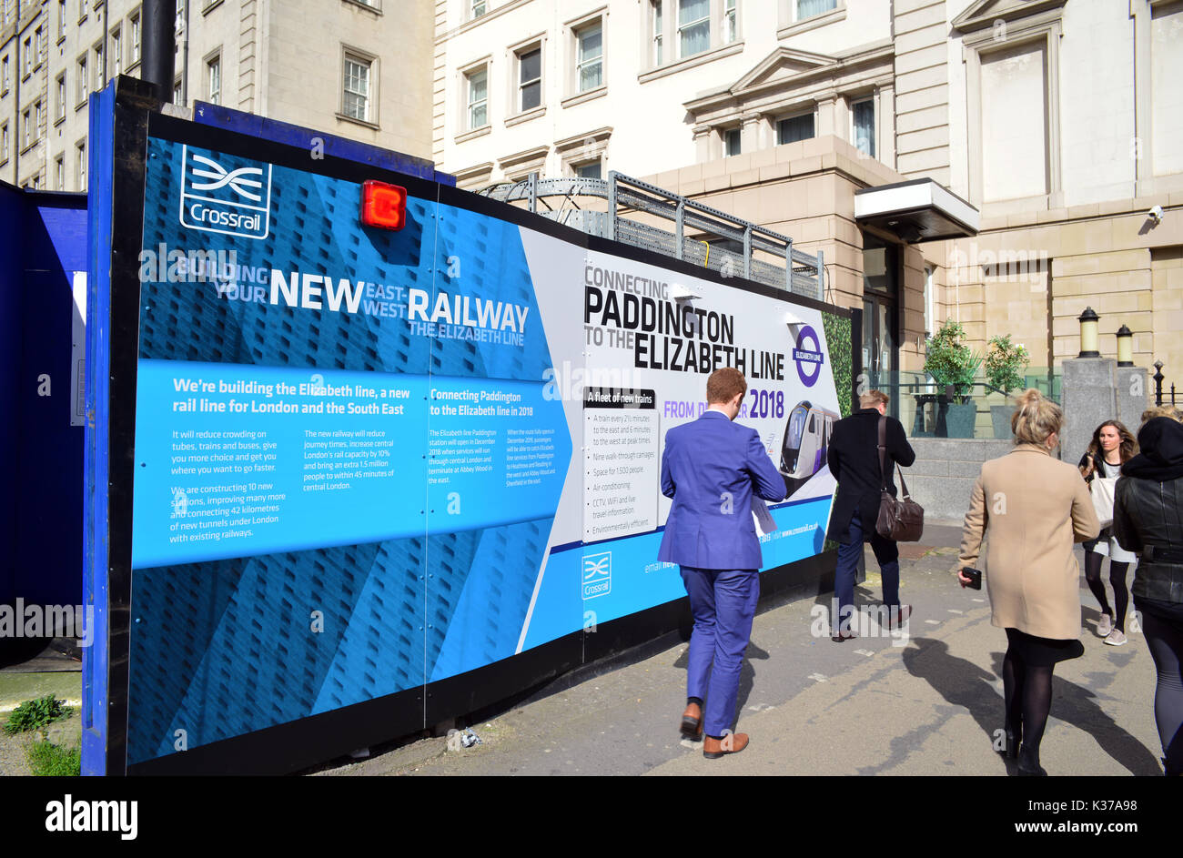 United Kingdom, London, Paddington, Crossrail, Elizabeth Line ...