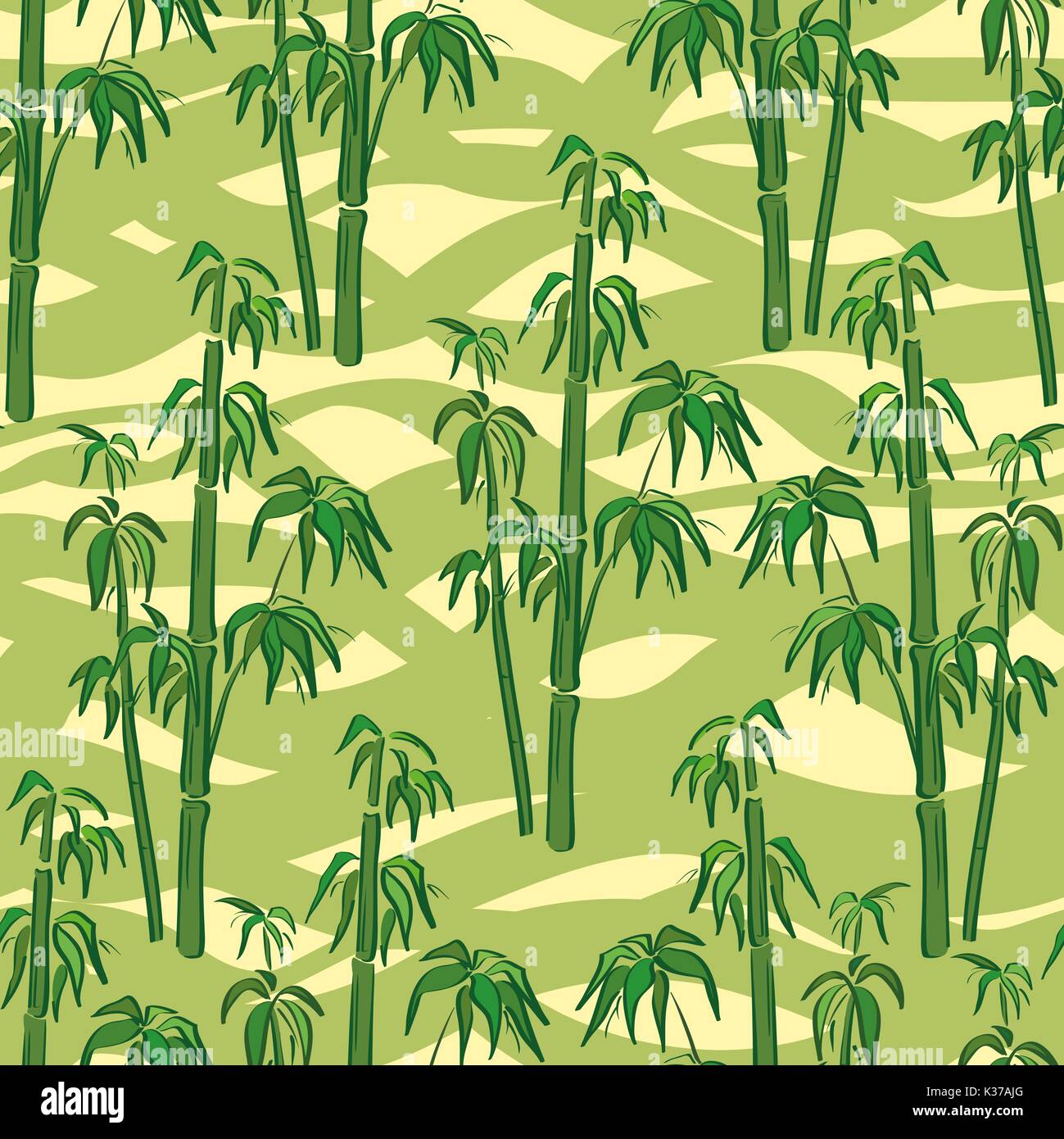 Green forest pattern Stock Vector Images - Alamy