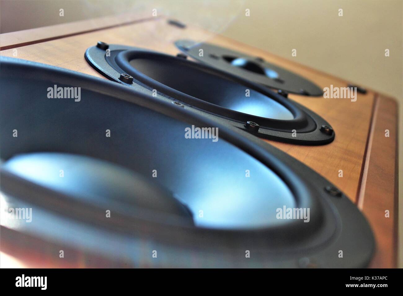 An image of audio sound speaker - music Stock Photo - Alamy
